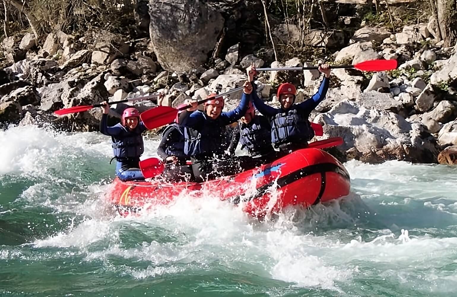 Rafting sur la rivière Soča en Slovénie : mes conseils et infos