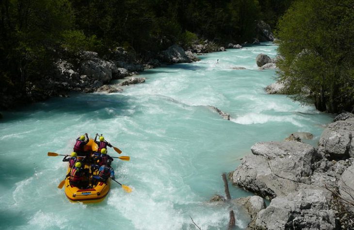 Rafting sur la rivière Soča en Slovénie : mes conseils et infos